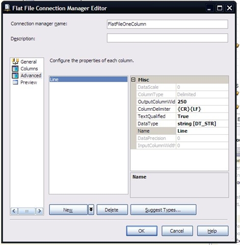 Handling Flat Files with Varying Numbers of Columns | Agile BI